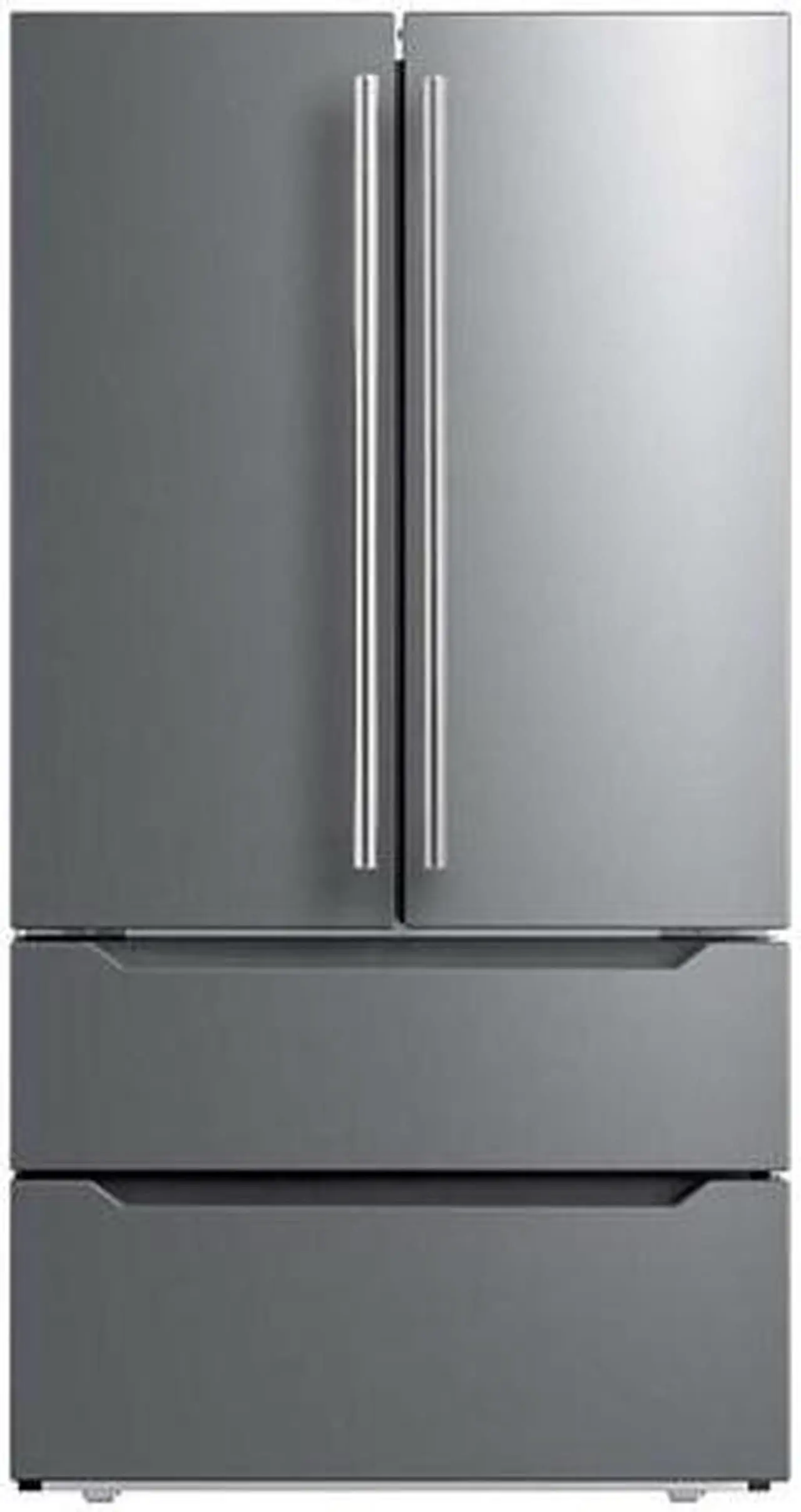 Midea 23 CF Counter-Depth 4-Door French Door 23 CF Counter-Depth 4-Door ...