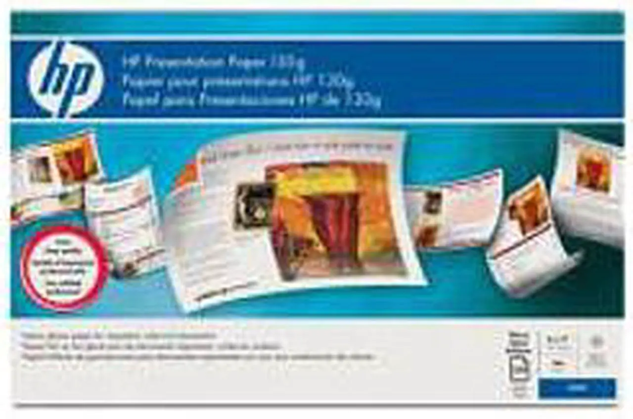 HP Q2547A (Q2547A-PROMO) Premium Glossy Presentation Paper 120 gsm-250 ...
