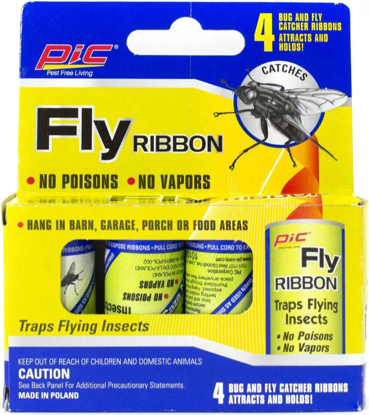 Fly Catcher Ribbon Pic Insect Traps and Bait FR3B 072477980109 - Newegg.com