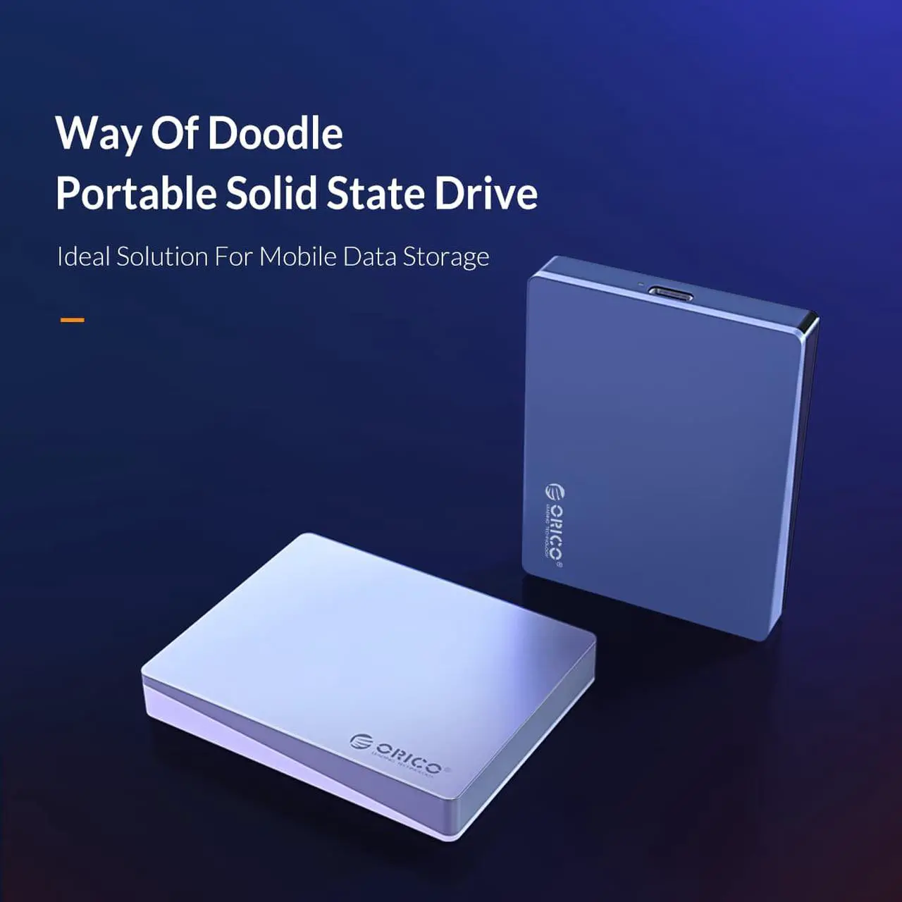 ORICO 240GB Portable SATA SSD External Solid State Drive with 3D NAND ...