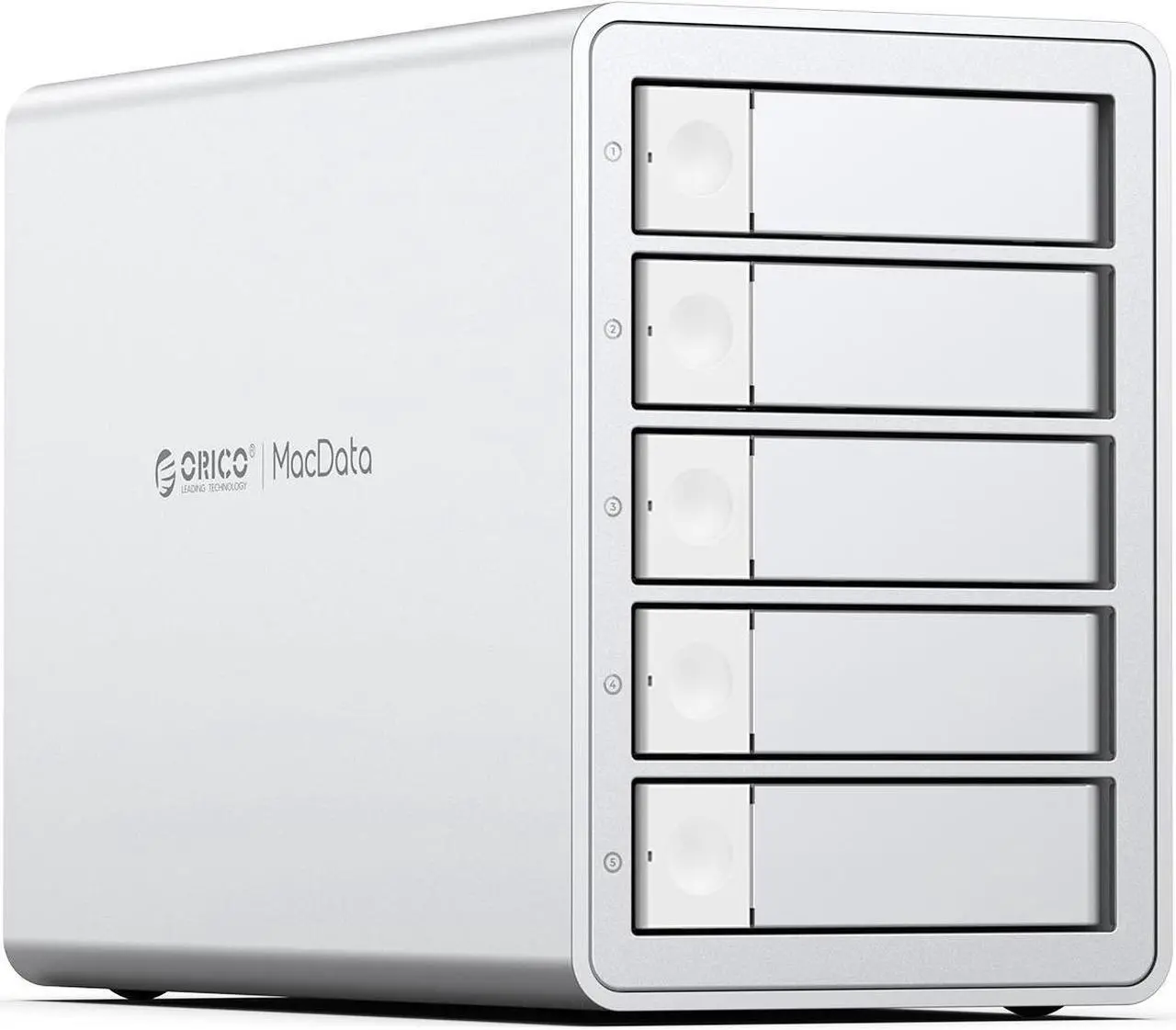 ORICO 5 Bay DAS Hard Drive Enclosure Daisy Chain Type-C USB 3.1 Gen2 ...