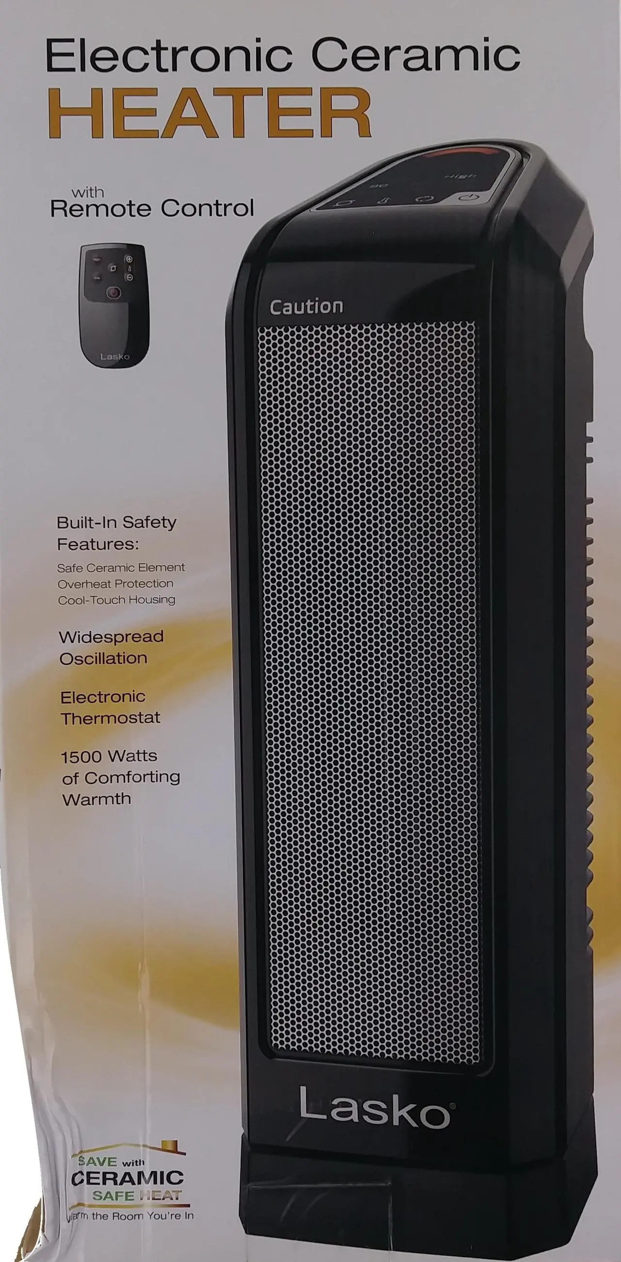 Used - Good: Lasko CT16560 Electronic Ceramic Heater with Remote Control - Newegg.com