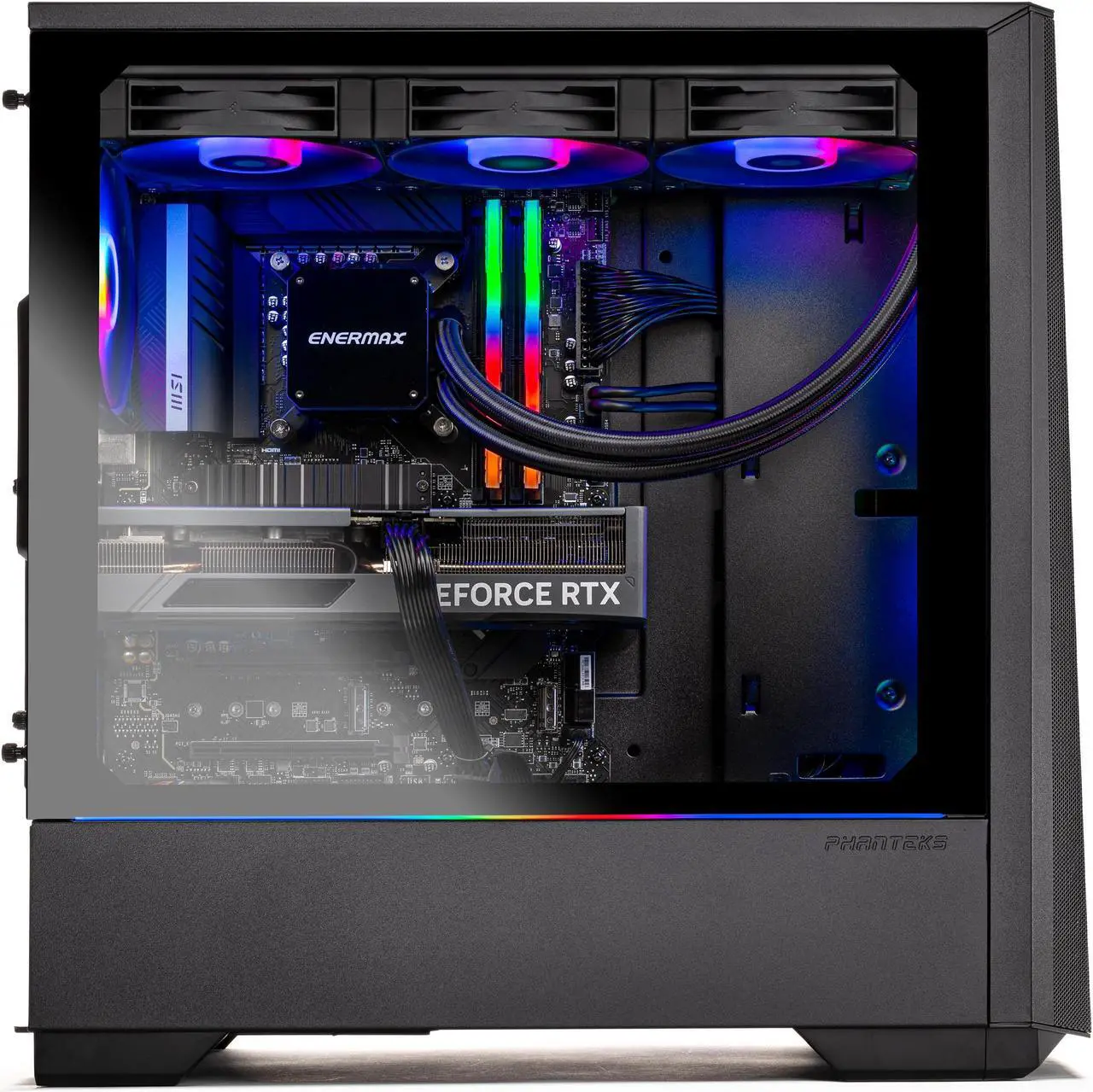 Skytech Eclipse Lite Gaming PC Desktop AMD Ryzen 7 7800X3D 4.2 GHz ...