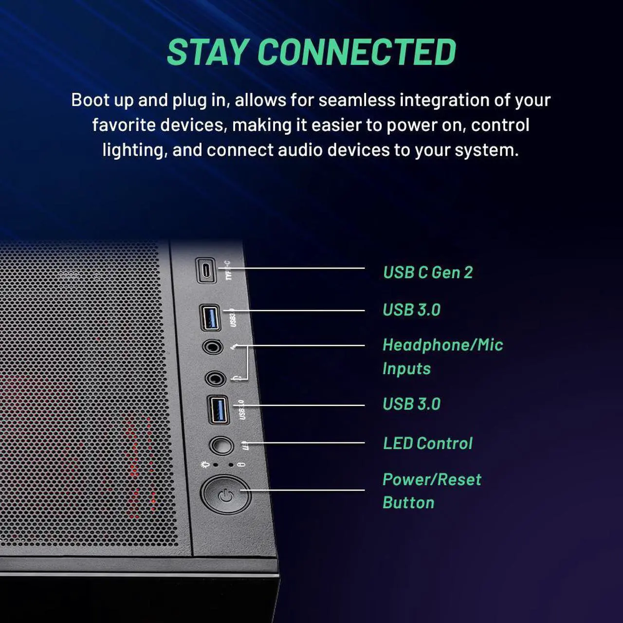 Skytech Azure 2 Gaming PC Desktop | INTEL Core i5 13400F 2.5 GHz ...