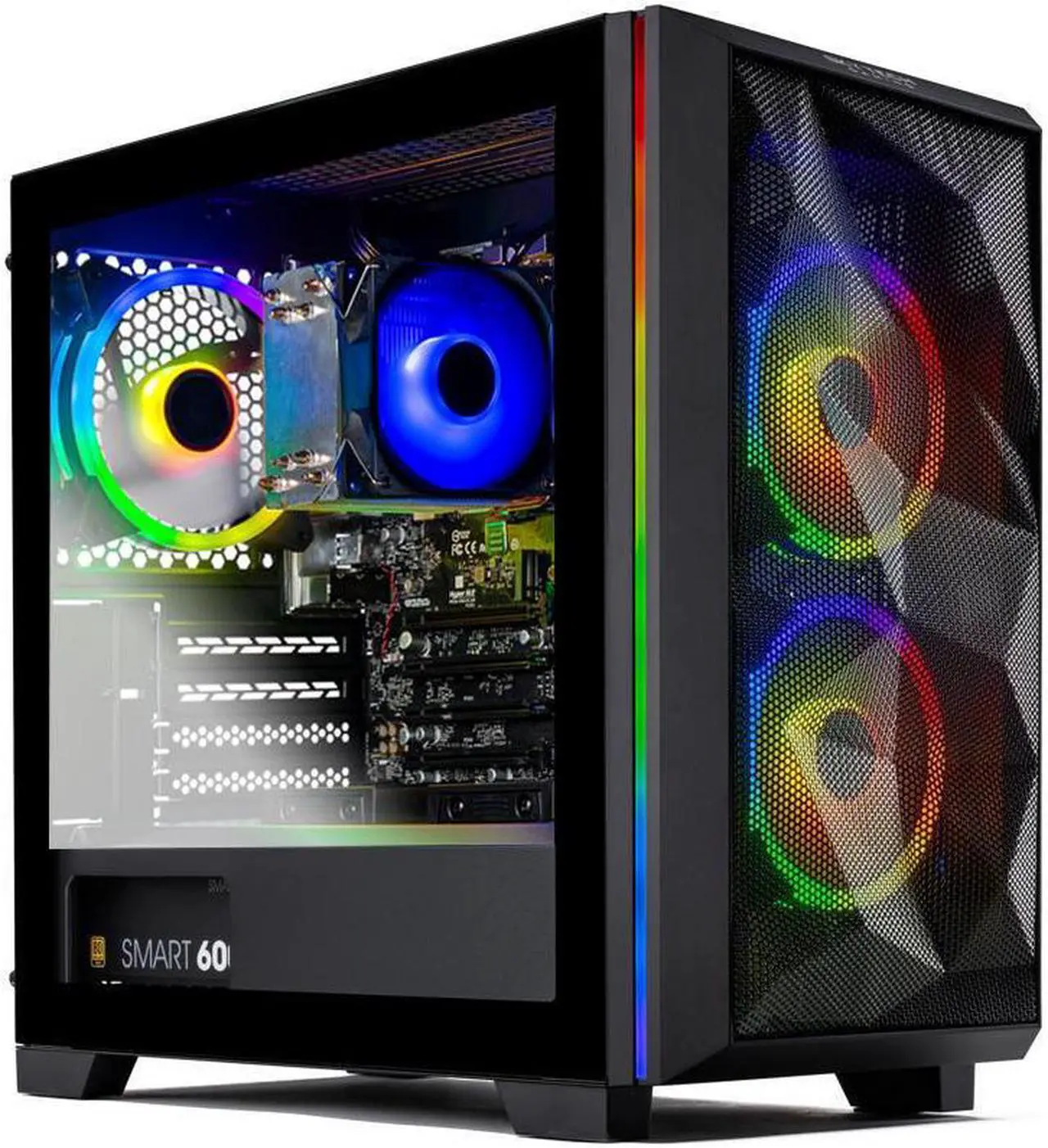 Skytech Chronos Mini Gaming PC, Ryzen 5 5600G 3.9 GHz, AMD Radeon ...