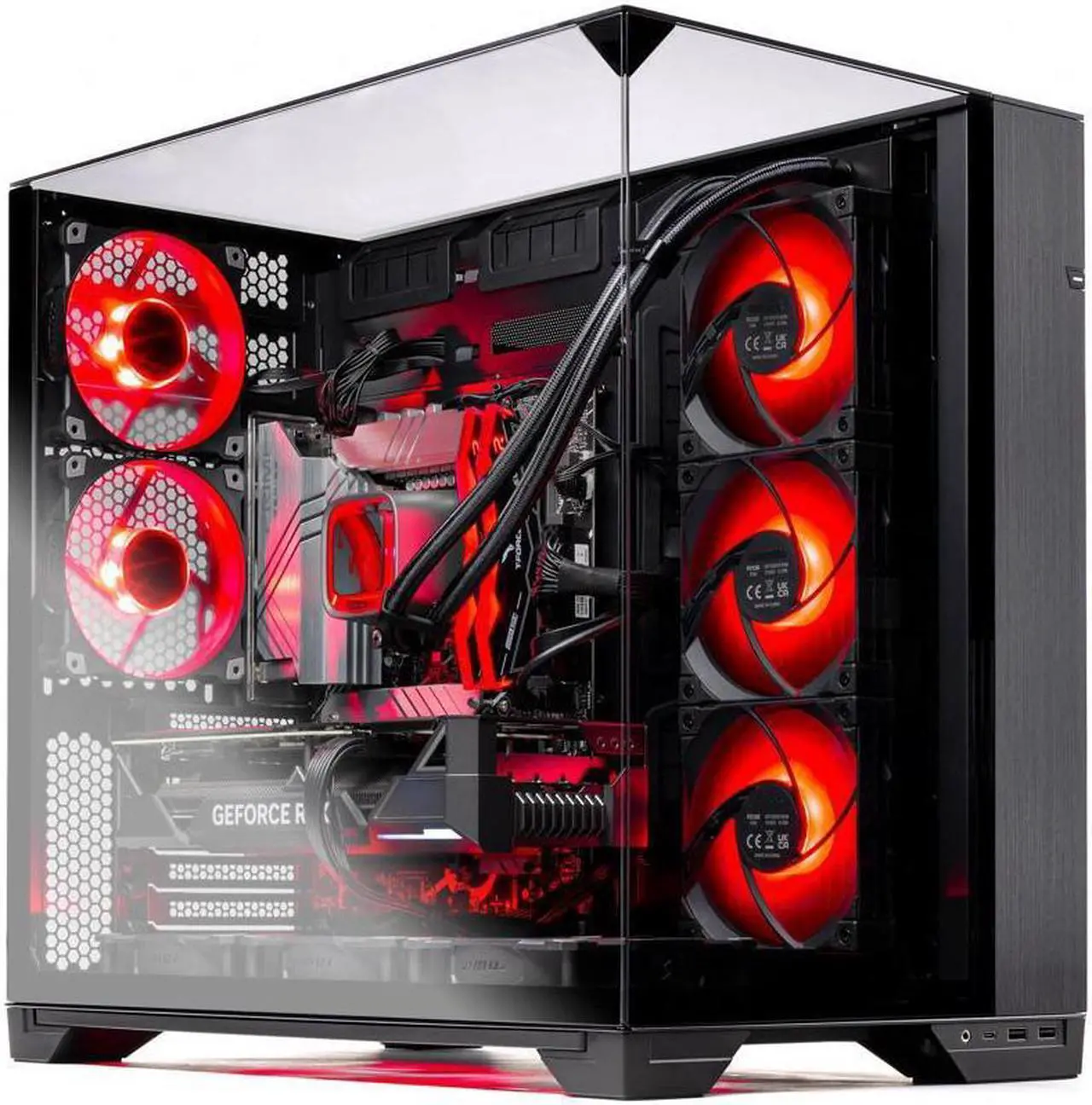 Skytech O11 Gaming PC, Intel i7 14700K 3.4 GHz, NVIDIA RTX 4070 Ti ...