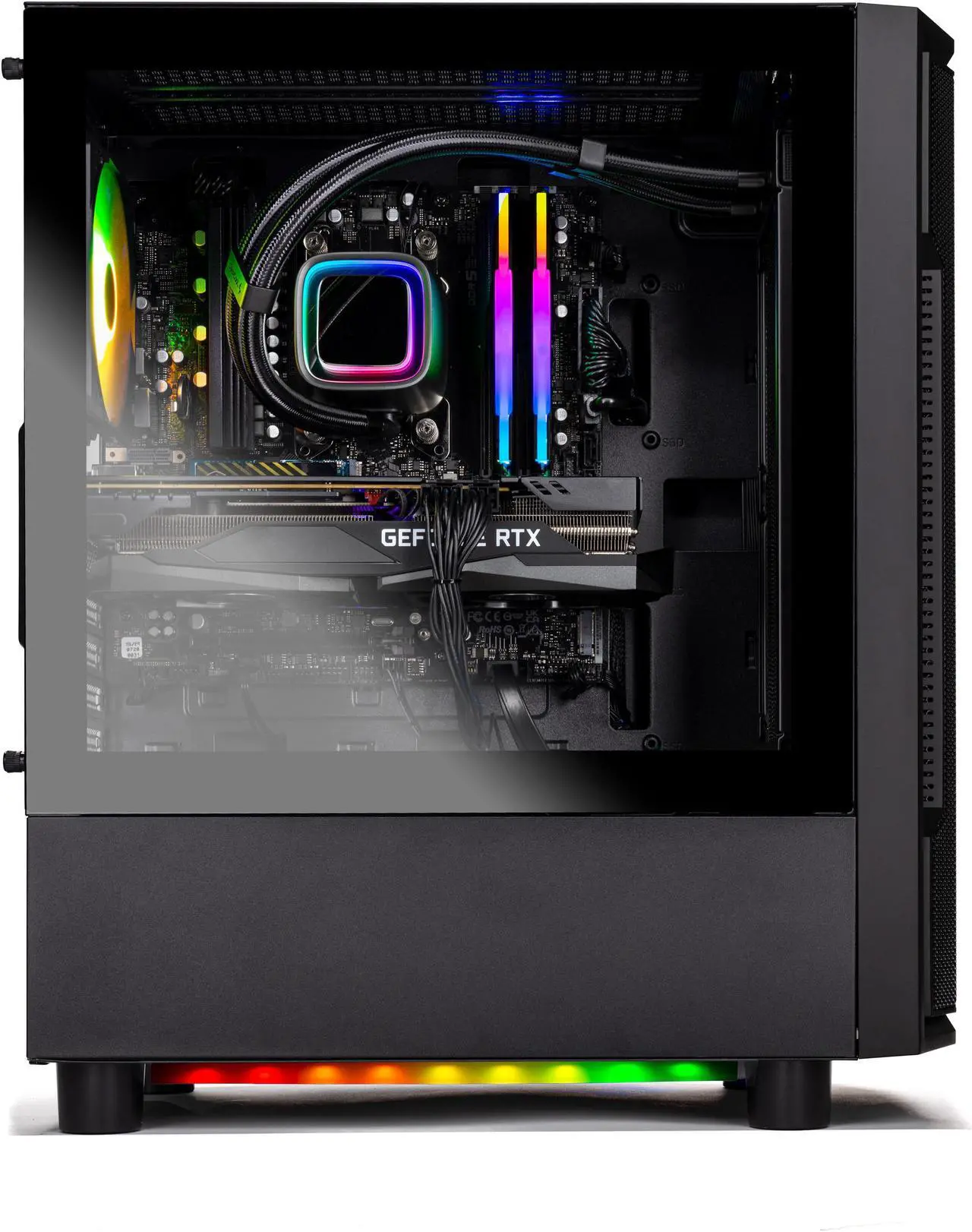 Skytech Shadow Gaming PC Desktop, Ryzen 5 5600X 3.7 GHz (4.6GHz Turbo ...