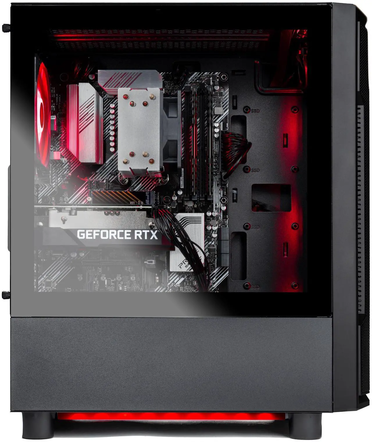 Skytech Shadow Gaming PC Desktop, Intel i5 12400F 2.5 GHz (4.4GHz Turbo ...