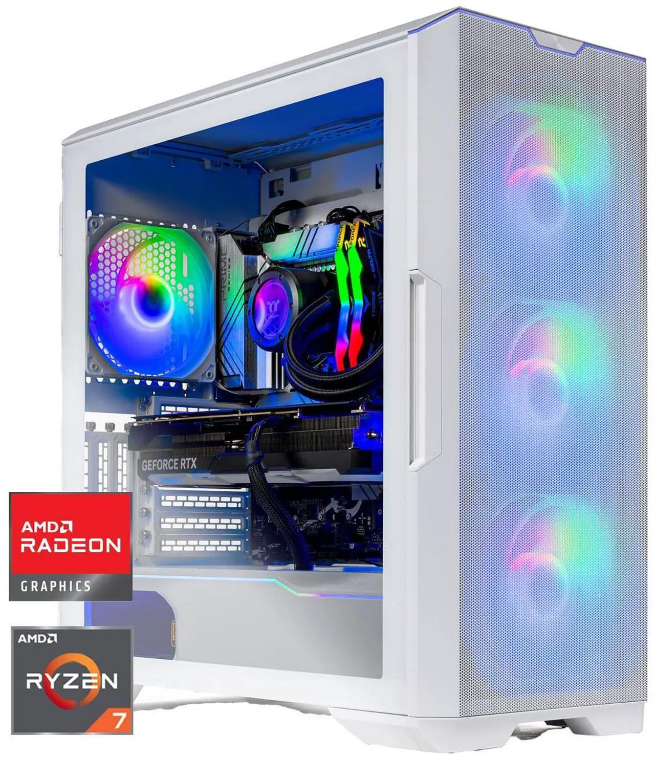 Skytech Eclipse Gaming PC Desktop, Ryzen 7 9800X3D 4.7 GHz (5.2 GHz ...