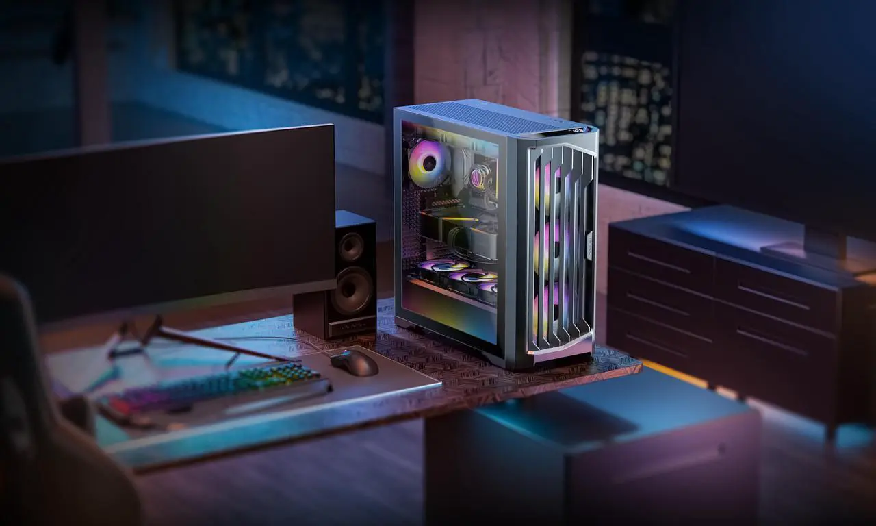 Skytech Legacy Gaming PC Desktop, Ryzen 9 9900X3D 4.4 GHz (5.5GHz Turbo ...