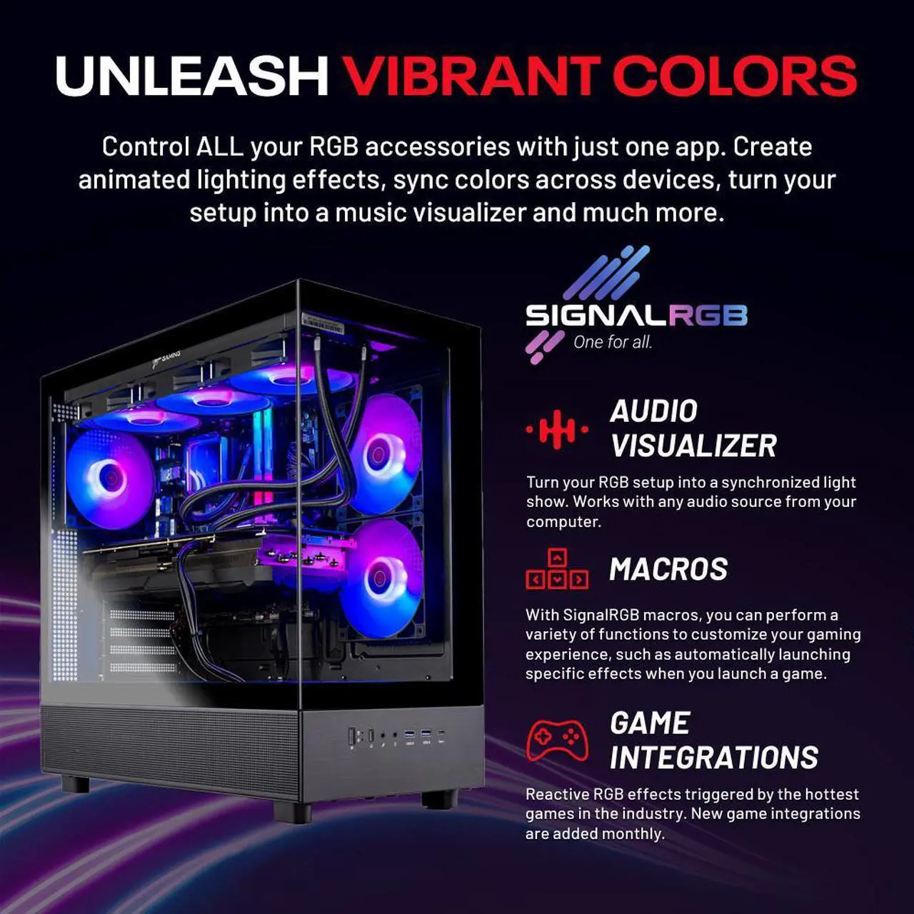 Skytech Azure Gaming PC Desktop, Ryzen 9 9900X3D 4.4 GHz, X670 ...