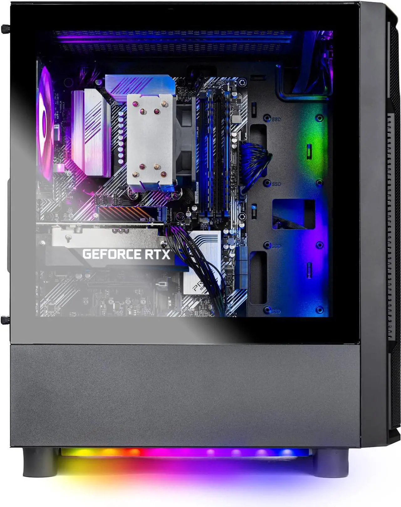 Skytech Shadow Gaming PC Desktop, Ryzen 7 5700 3.7 GHz (4.6GHz Turbo), NVIDIA RTX 5060 Ti 16GB ...
