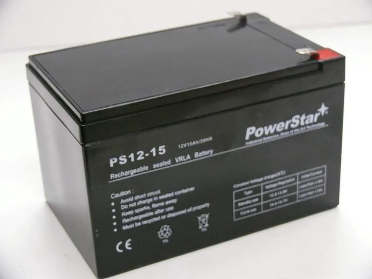 PowerStar® 12V 15AH Replacement Battery for Peg Perego Gator HPX Toy or ...