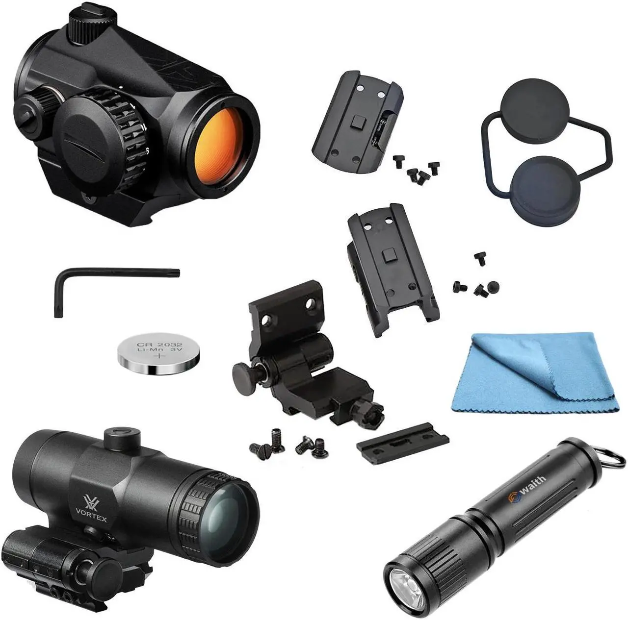 Vortex Optics Crossfire Red Dot Sight (2 MOA) (CF-RD2) with Vortex VMX ...