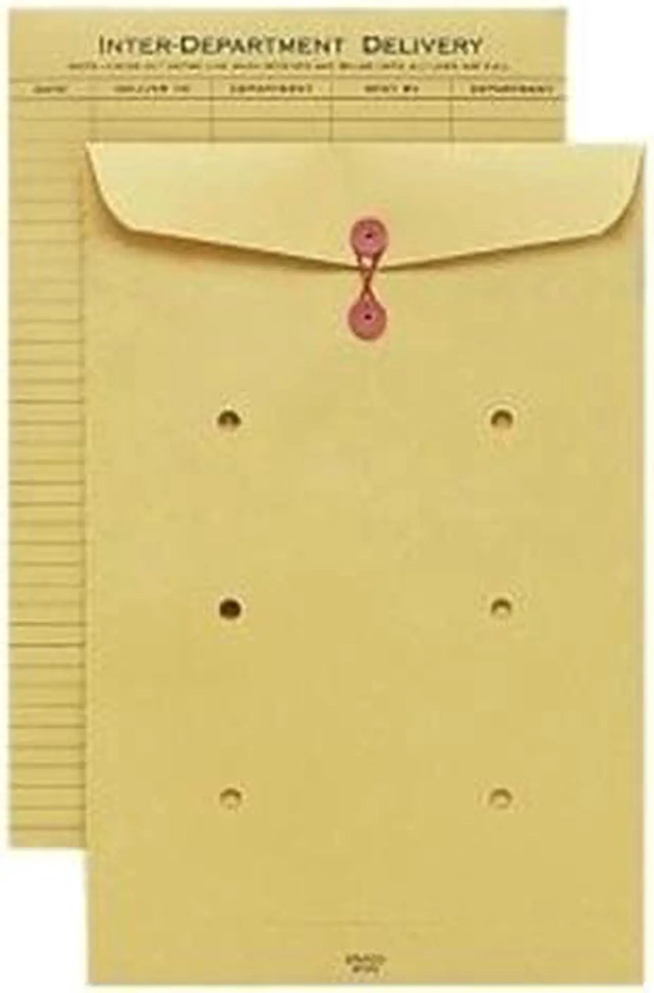 Sparco Products SPR01375 Inter-Department Envelope- String Closure ...