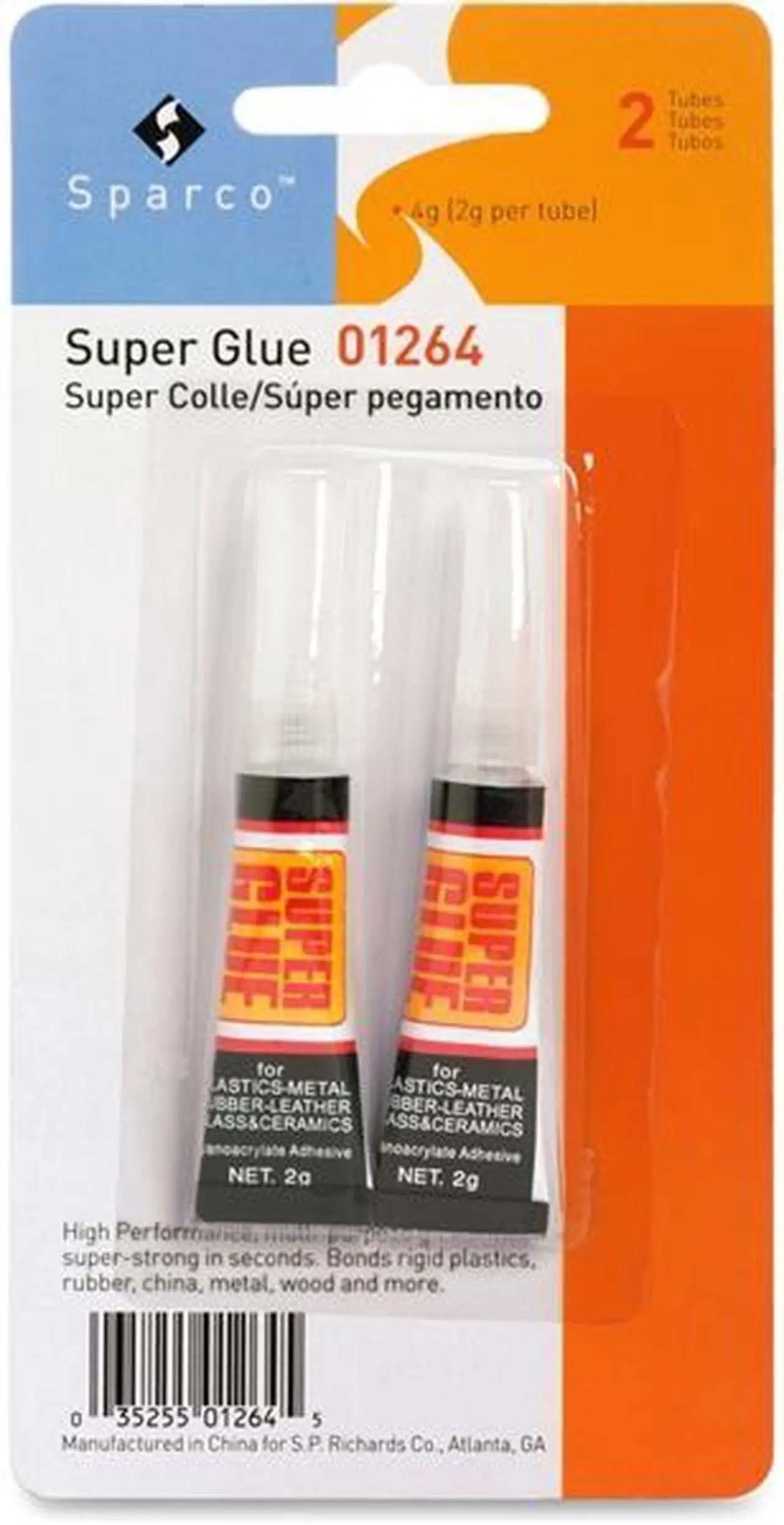 Sparco SPR01264 Super Glue Instant Bonding 0.07 oz Tube - Newegg.com