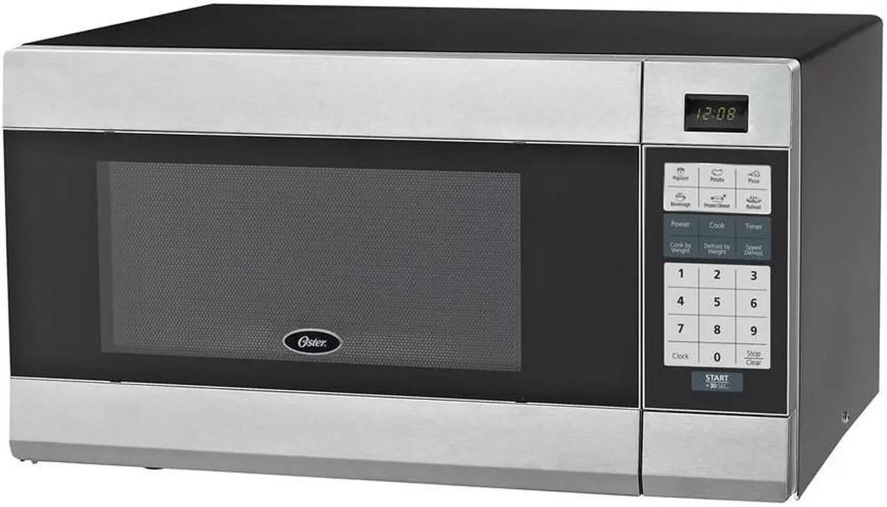 Oster 1.1 Cubic Foot Digital Microwave Oven, Black OGZB1101B - Newegg.com