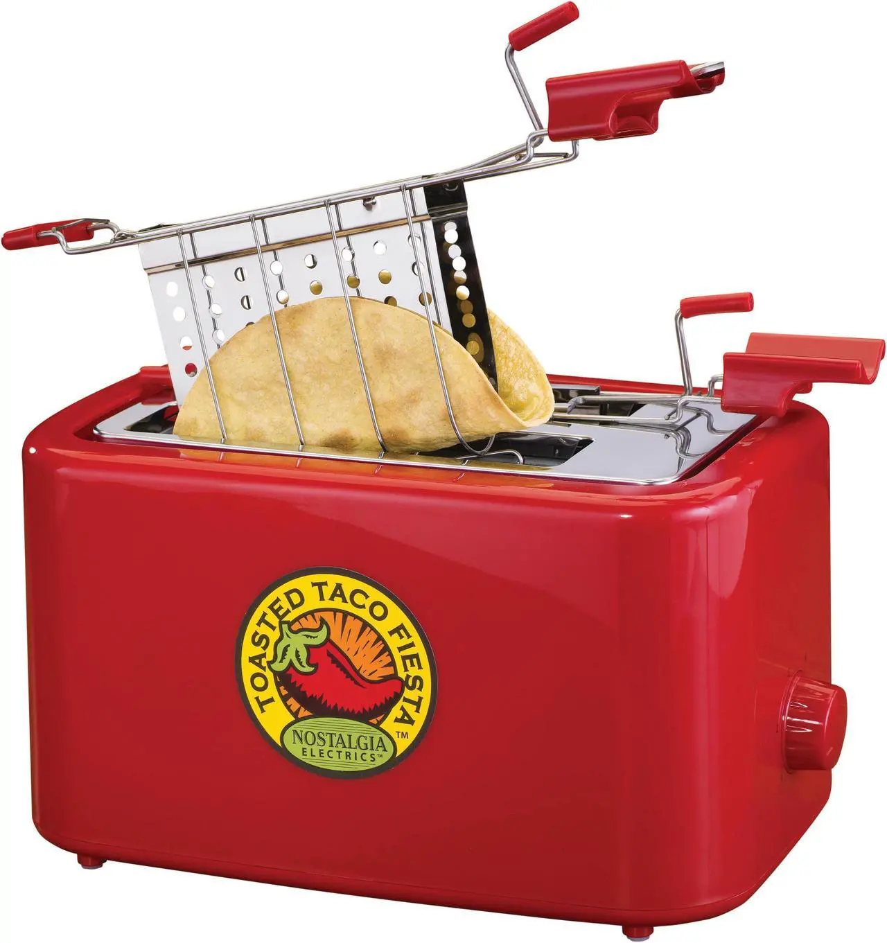 Nostalgia Electrics BTS200 Fiesta Series Baked Taco Shell Toaster ...