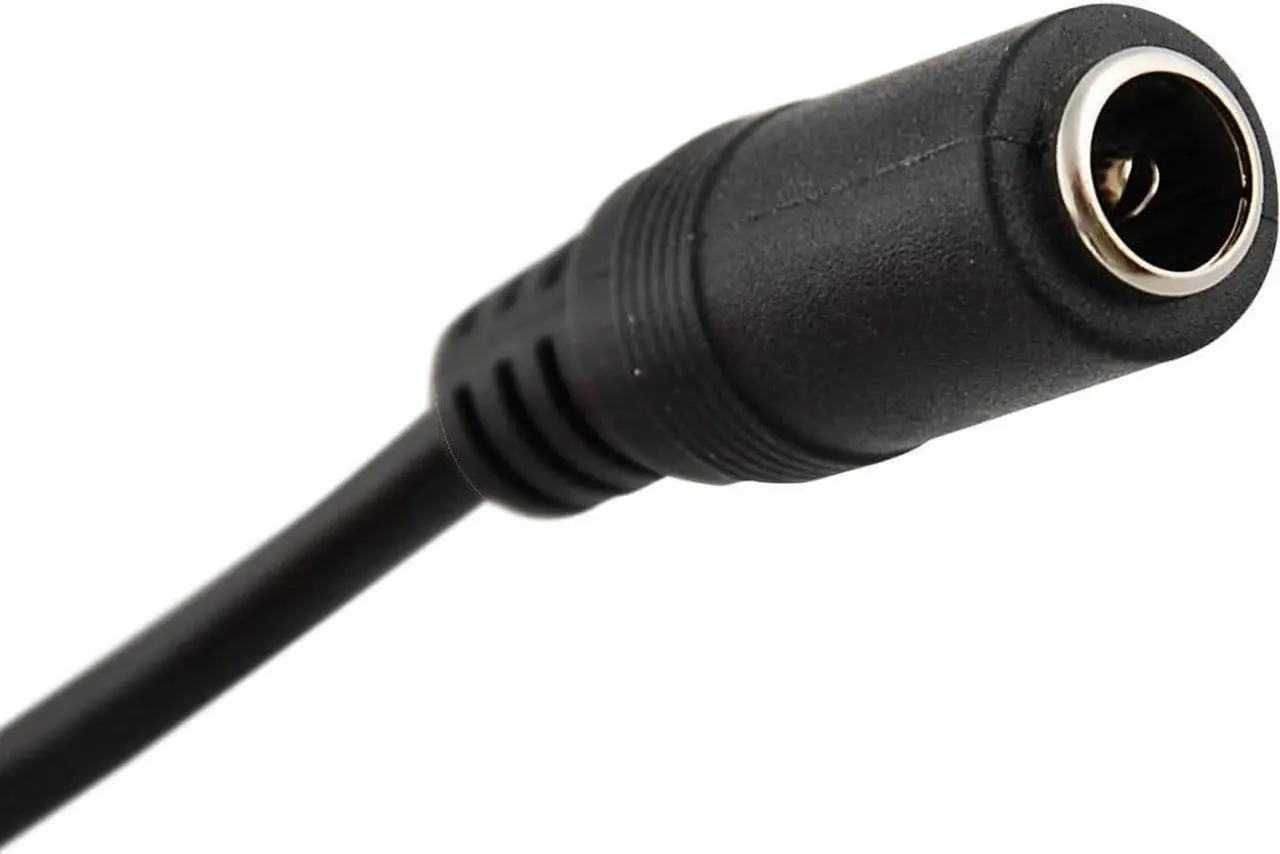 JacobsParts 5ft DC Power Extension Cable 5.5mm x 2.1mm Male Female Cord ...
