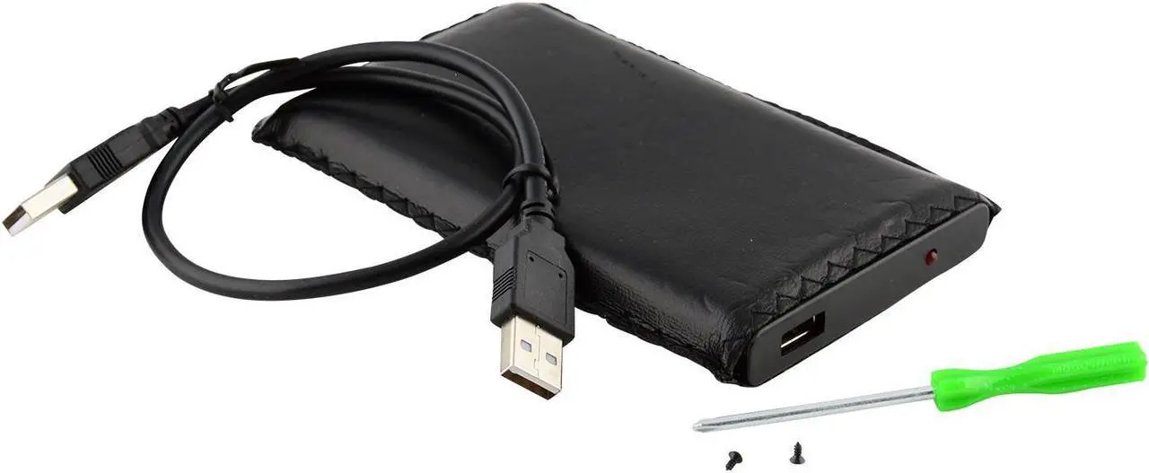 USB External Portable ATA IDE 2.5" Hard Drive Enclosure Case - Newegg.com
