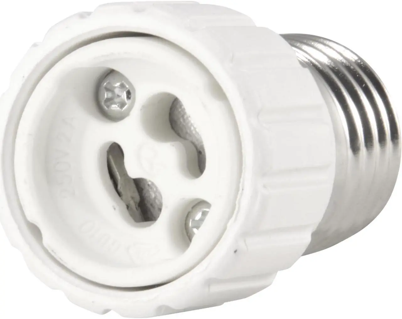 Light Bulb Socket Adapter Standard US E26 Medium Base to GU10 GU-10 ...