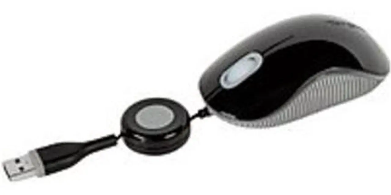 Refurbished: Targus AMU83US Mini Kaleidoscope Optical Retractable Mouse ...