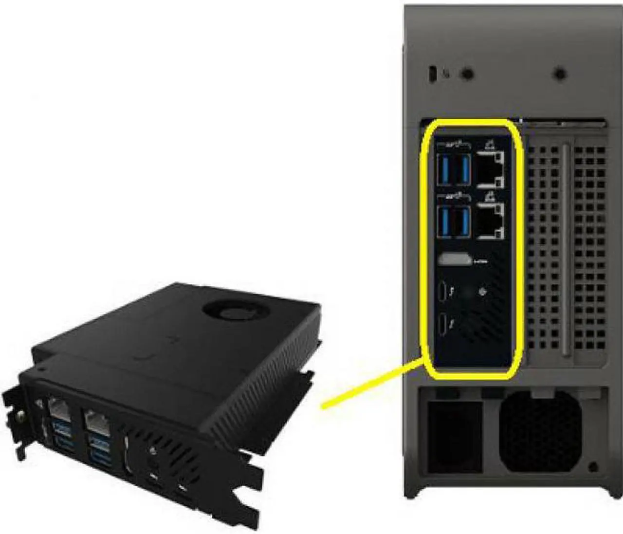 Intel NUC 9 Pro NUC9V7QNX Workstation - Core i7 i7-9850H - Intel UHD Graphics 630 - Serial ATA ...