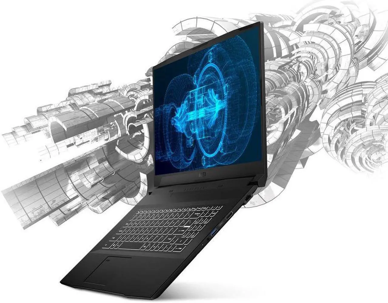 MSI WF 76 Series 17.3" Windows 11 Pro 64-bit Mobile Workstation WF76 ...