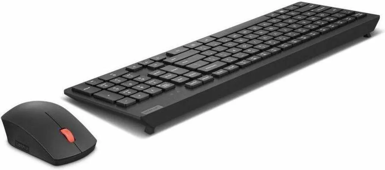 Lenovo Essential Wireless Combo Keyboard & Mouse Gen2 Black - Newegg.com