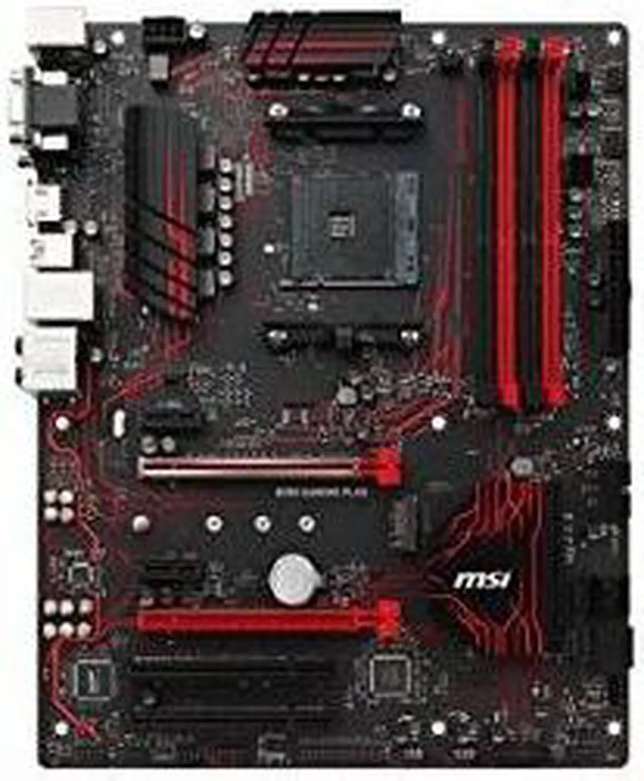 MSI Motherboard B350 GAMING PLUS AMD RYZEN AM6 AMD B350 Chipset 64GB 2 ...