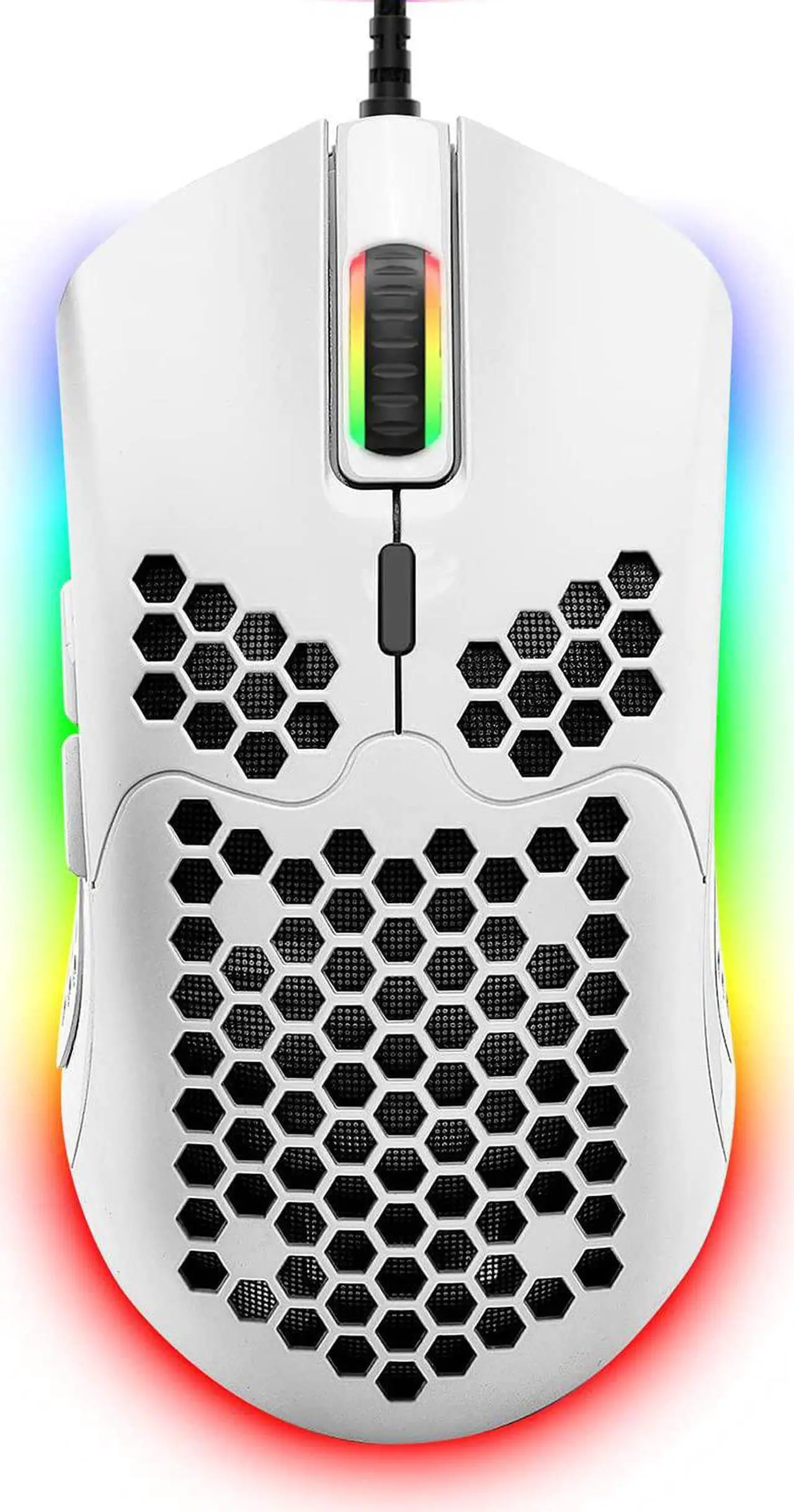FELICON Wired Lightweight Gaming Mouse,6 RGB Backlit Mouse ,6400DPI ...