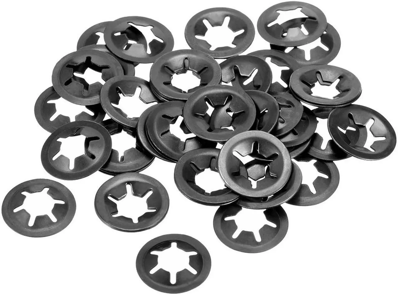 M8 Internal Tooth Starlock Washer 7mm I.D. 18mm O.D. Lock Washers Push ...