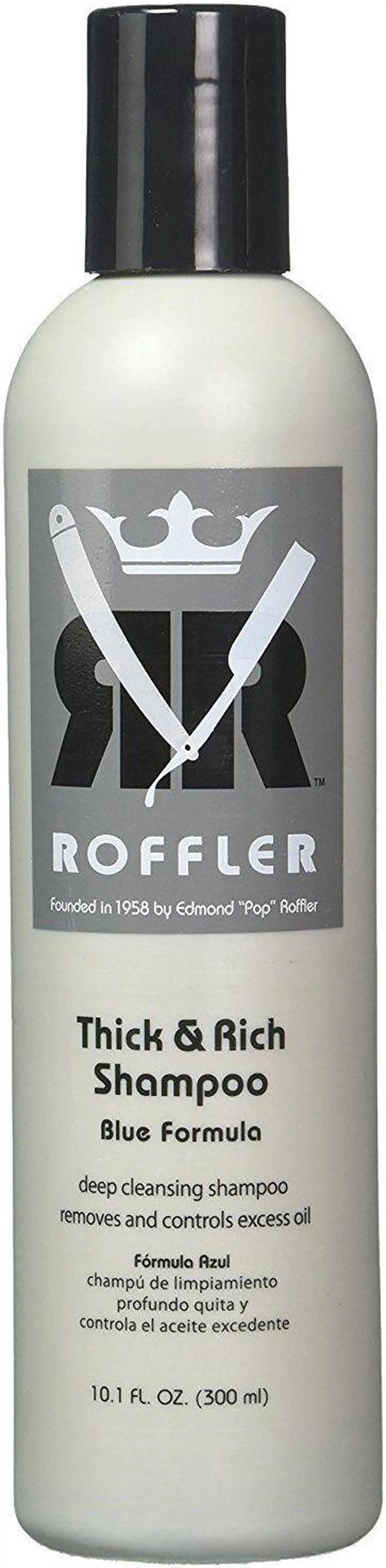Roffler Thick & Rich Shampoo - Blue Formula - 10.1oz - Newegg.com