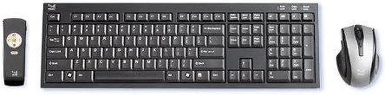 SMK-Link VersaPoint VP6620 Keyboard & Mouse - USB Wireless RF Keyboard ...