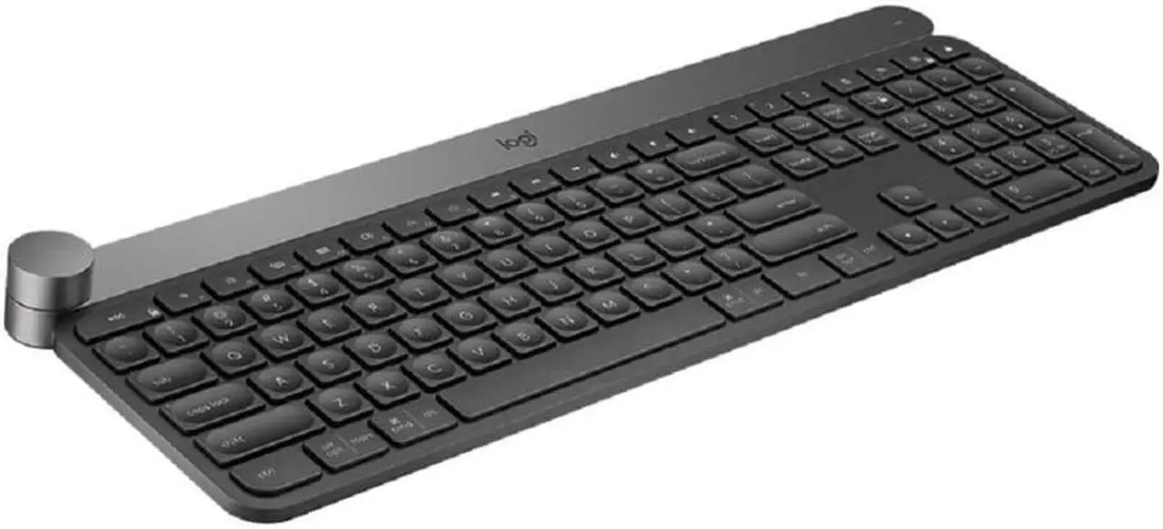 Logitech Craft Advanced Wireless Keyboard with Creative Input Dial ...