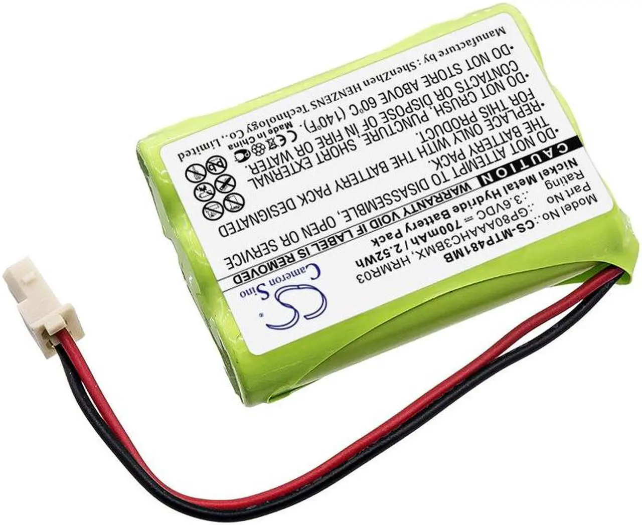 Battery for Motorola MBP481 MBP482 Fisher-Price J2457 M6163 TEL10160 ...