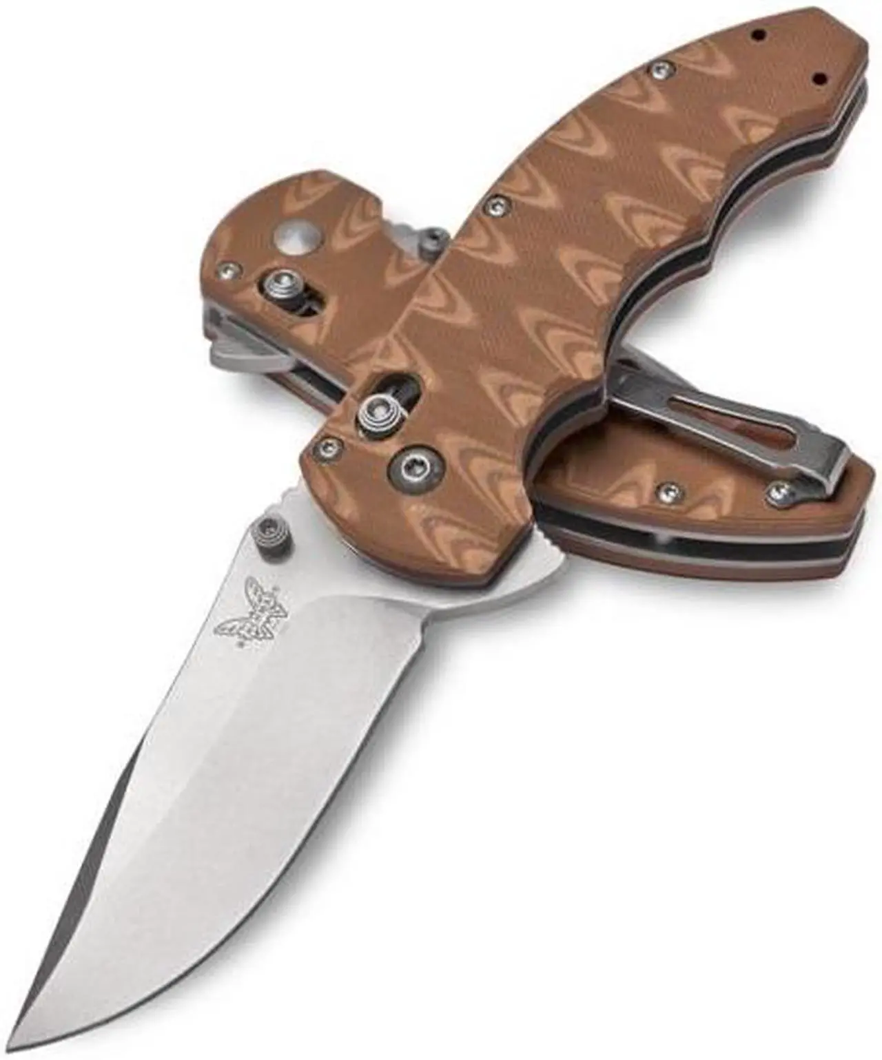 Benchmade 300 Axis Flipper Lockback Knife Plain Edge 300SN - Newegg.com
