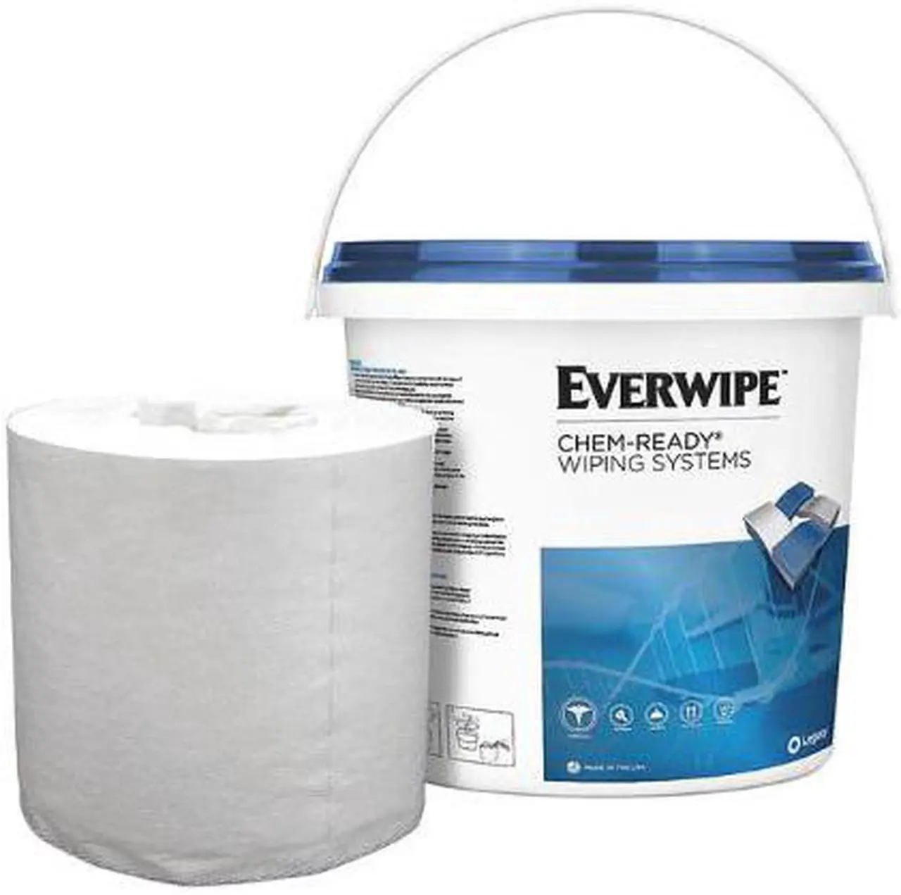 EVERWIPE B-01-690 Dry Wipe Roll, Box, White - Newegg.com