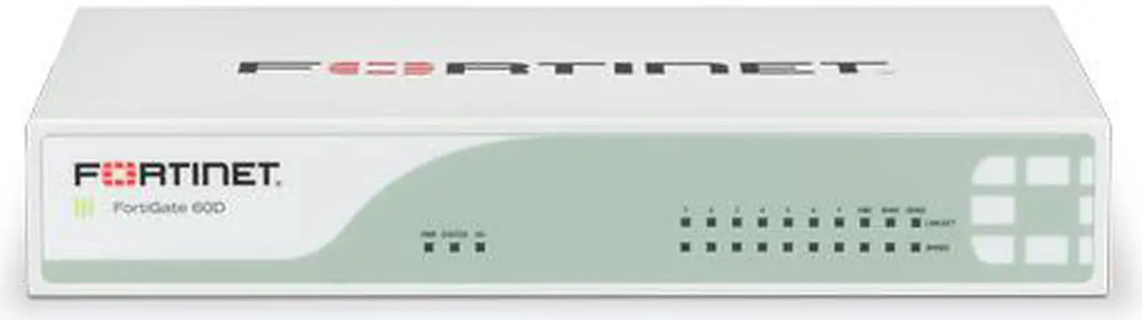 Fortinet FortiGate-60D / FG-60D Next Generation (NGFW) Firewall UTM ...