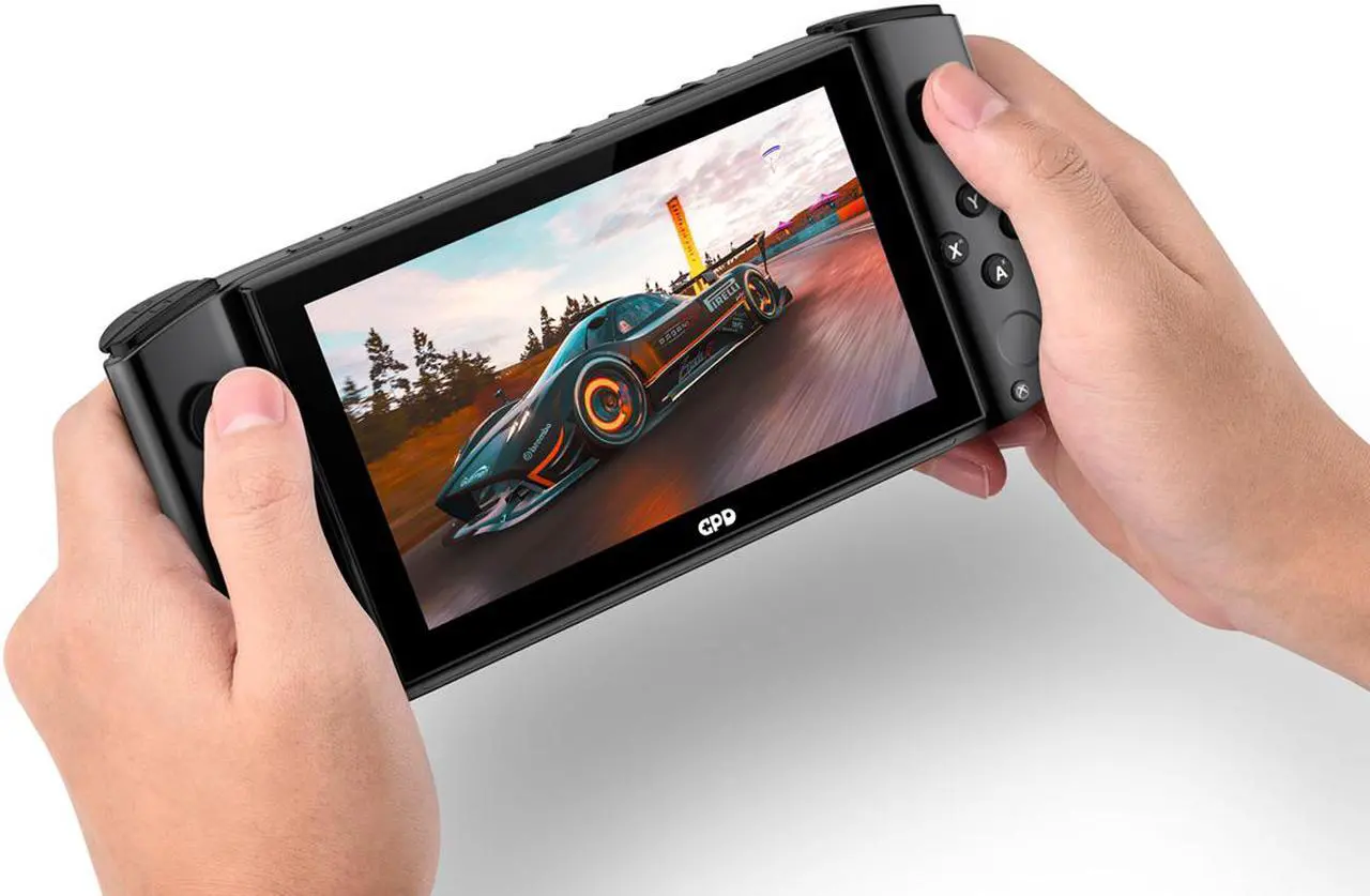 Windows10 5.5inches handheld mini game console, UMPC 1280x720 PPI268 ...