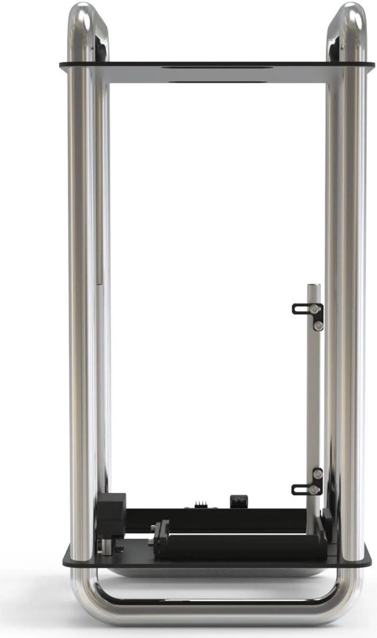 Streacom STDA6C DA6 Open PC ITX Case - Chrome - Newegg.com