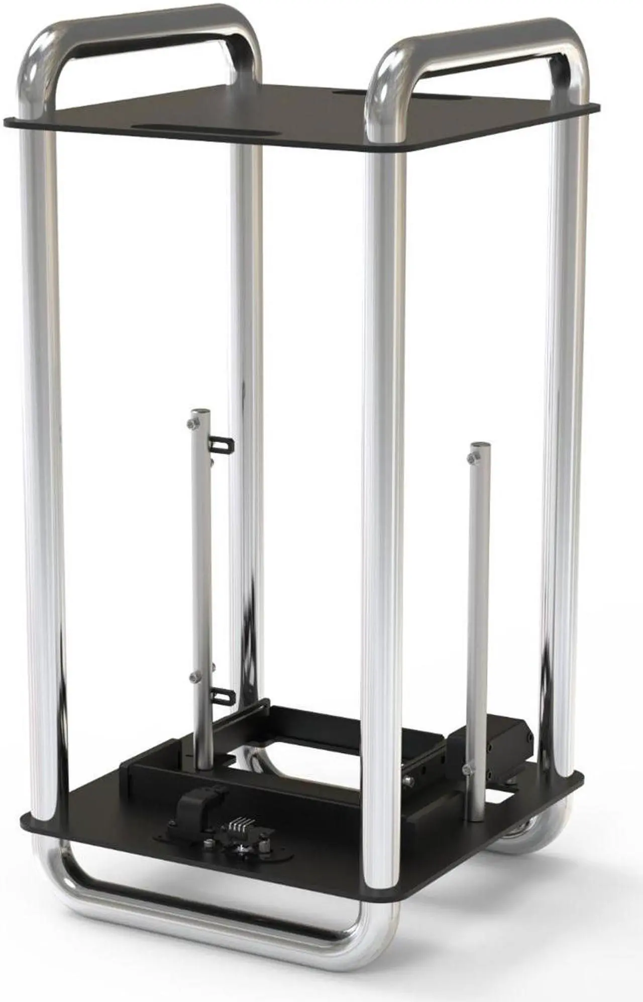 Streacom STDA6C DA6 Open PC ITX Case - Chrome - Newegg.com