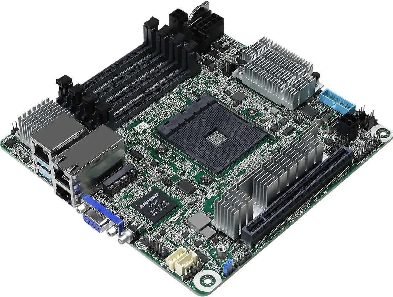 Refurbished: AsRock Rack X570D4I-2T Mini-ITX Server Motherboard AM4 PGA ...