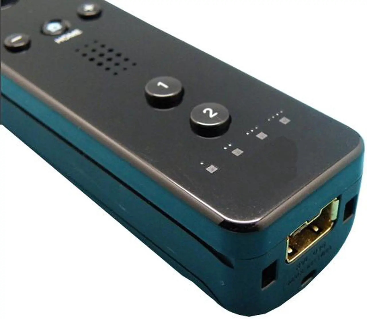 2 in 1 Remote Controller Built in Motion Plus + Nunchuck for Nintendo ...