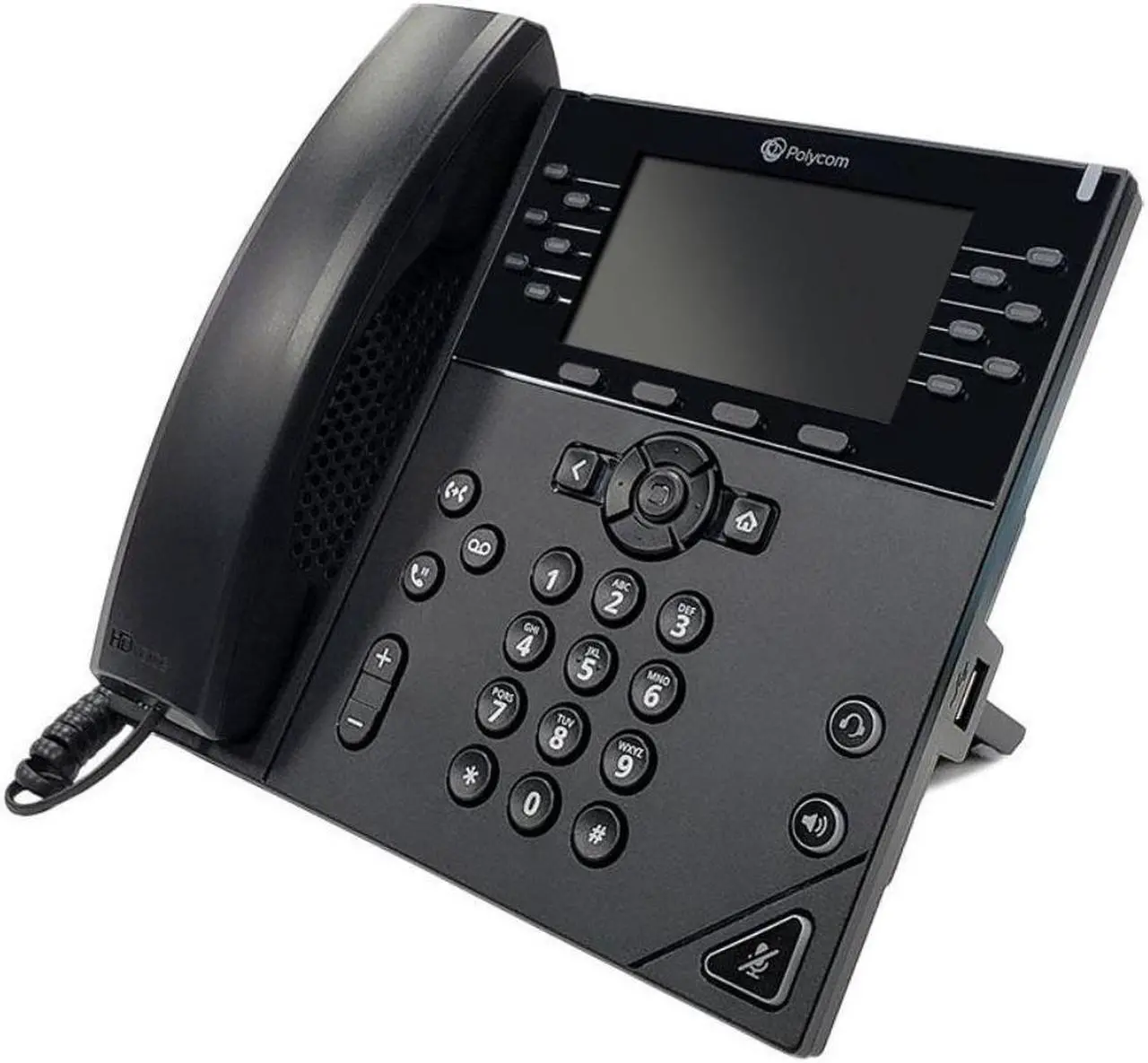 Refurbished: HP Poly VVX 450 12-Line IP Desk Phone without Power Supply ...