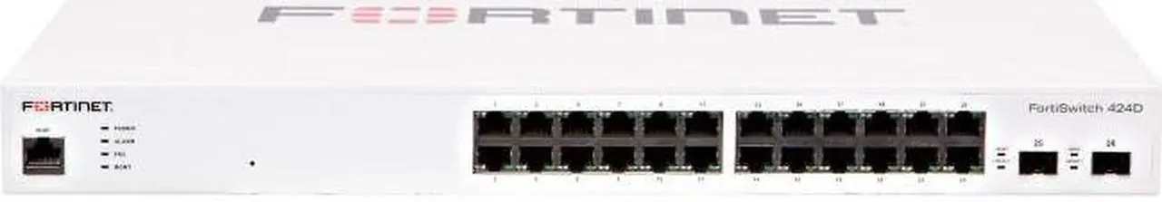 Fortinet FORTISWITCH FS-424D, 24 ports, managed, Rack-Mountable ...