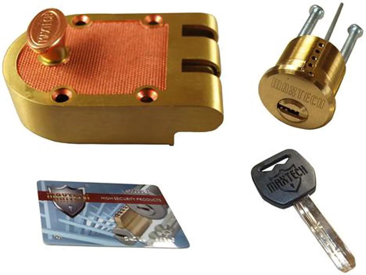 Maxtech (Segal, MUL-T-LOCK Like) Solid Bronze (US10) Jimmy Proof ...
