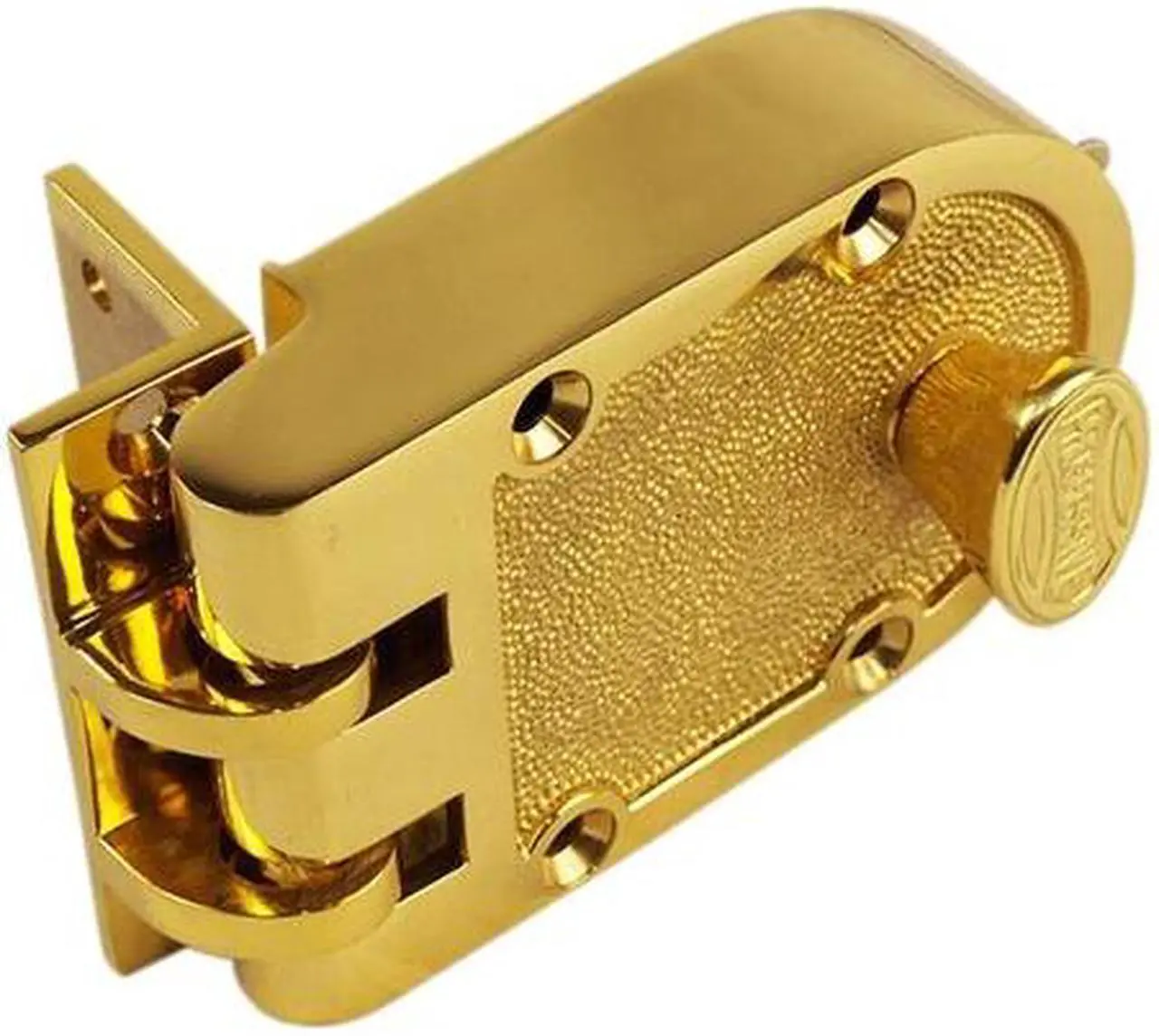 Progressive, 1786/3, Polished Brass (US3), Grade 1 Jimmy Proof Deadlock ...