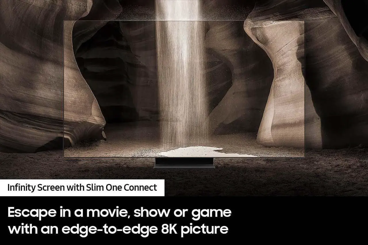 SAMSUNG QN85QN900CFXZA 85 Inch Neo QLED 8K Infinity Screen Smart TV ...