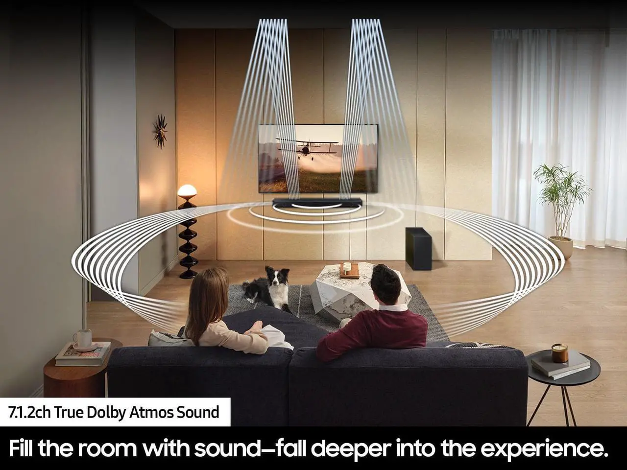 Samsung HW-Q900C 7.1.2ch Soundbar and Subwoofer with Dolby Atmos with ...